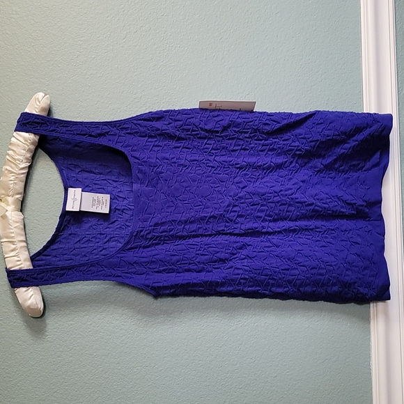 Jaclyn Smith | Tops | Jaclyn Smith Blue Tank Top | Poshmark